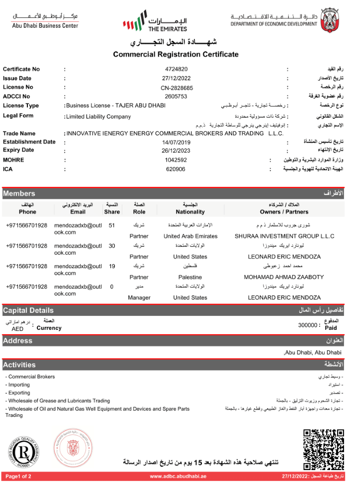 About Us – Innovative Energy